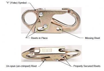 Inspection Advisory - SNAPHOOKS - Ontario Erectors Association